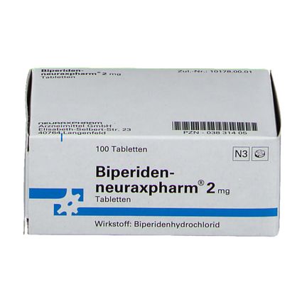 Biperiden-neuraxpharm® 2 mg 100 St mit dem E-Rezept kaufen - Shop Apotheke