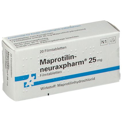 Maprotilin-neuraxpharm® 25 mg 20 St mit dem E-Rezept kaufen - Shop Apotheke