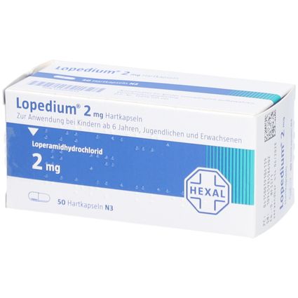 Lopedium® 2 mg 50 St mit dem E-Rezept kaufen - Shop Apotheke