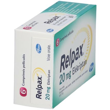 Relpax 20 mg 6 St mit dem E-Rezept kaufen - Shop Apotheke