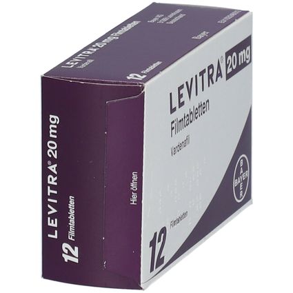 LEVITRA® 20 mg 12 St mit dem E-Rezept kaufen - Shop Apotheke
