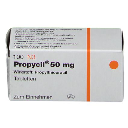 Propycil® 50 mg 100 St mit dem E-Rezept kaufen - Shop Apotheke