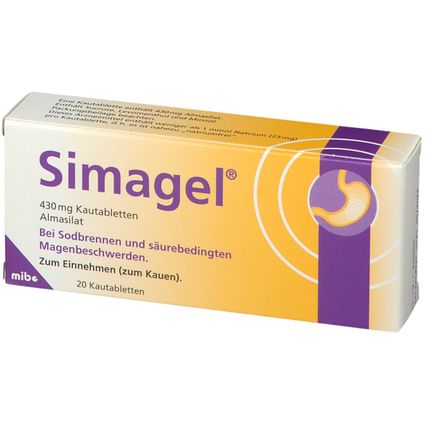 Simagel Kautabletten 20 St - Shop Apotheke