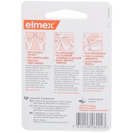 elmex Zahnseide gewachst 50 m - Shop Apotheke
