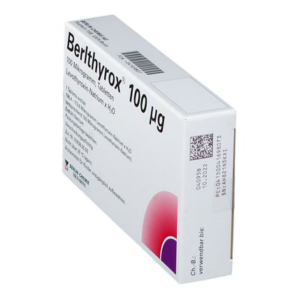 Berlthyrox® 100 µg 100 St mit dem E-Rezept kaufen - Shop Apotheke