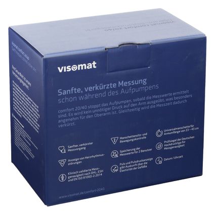 visomat® comfort 20/40 Oberarm-Blutdruckmessgerät 1 St - Shop Apotheke