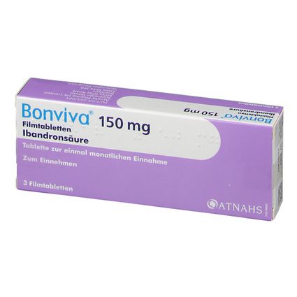 Bonviva® 150 mg 3 St mit dem E-Rezept kaufen - Shop Apotheke