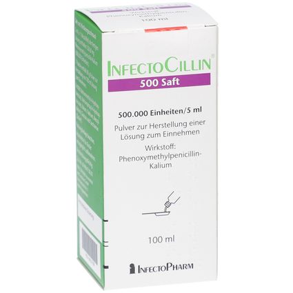 InfectoCillin® 500 Saft 100 ml mit dem E-Rezept kaufen - Shop Apotheke