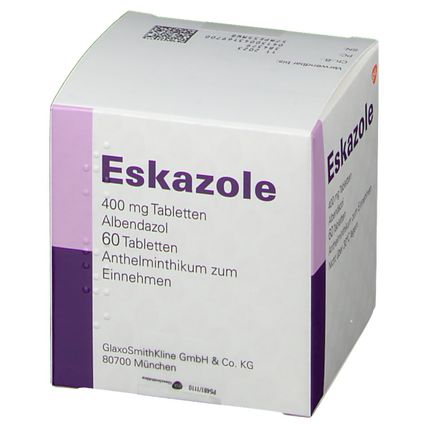 Eskazole 400 mg 60 St mit dem E-Rezept kaufen - Shop Apotheke