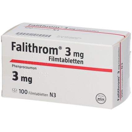 Falithrom® 3 mg 100 St mit dem E-Rezept kaufen - Shop Apotheke