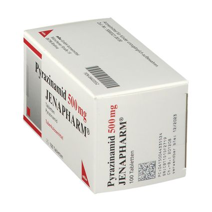 Pyrazinamid 500 mg JENAPHARM® 100 St mit dem E-Rezept kaufen - Shop ...