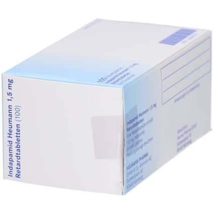 Indapamid Heumann 1,5 mg 100 St mit dem E-Rezept kaufen - Shop Apotheke