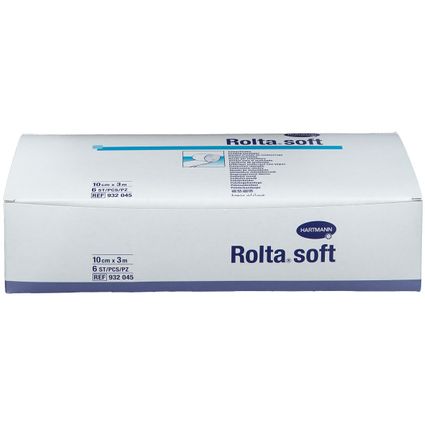 Rolta® soft Synthetik-Wattebinden 3 m x 10 cm 6 St - Shop Apotheke