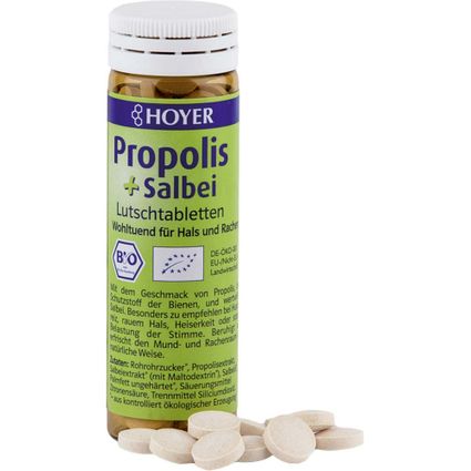 Hoyer Propolis & Salbei Lutschtabletten 60 St - Shop Apotheke