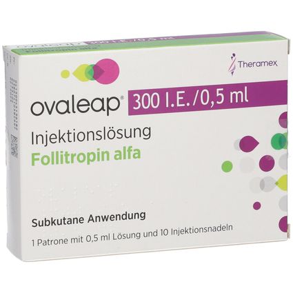 Ovaleap 300 I.E./0,5 ml 1 St mit dem E-Rezept kaufen - Shop Apotheke