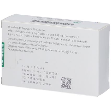 Daylette 0,02 mg/3 mg 6x28 St mit dem E-Rezept kaufen - Shop Apotheke