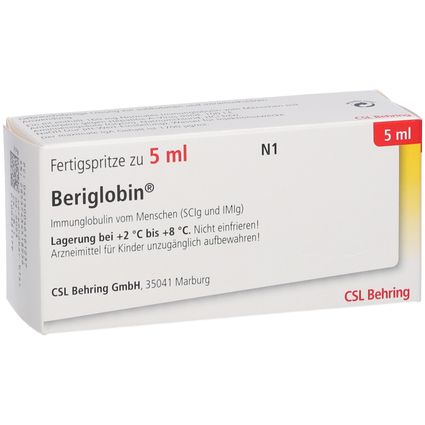 Beriglobin® 5 ml 5 ml mit dem E-Rezept kaufen - Shop Apotheke