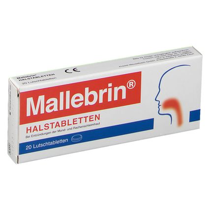 Mallebrin® Halstabletten 20 St - Shop Apotheke