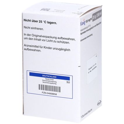 Kiovig 100 mg/ml 200 ml mit dem E-Rezept kaufen - Shop Apotheke