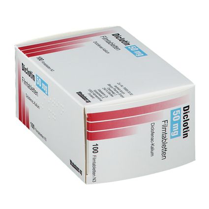 Diclotin 50 mg 100 St mit dem E-Rezept kaufen - Shop Apotheke