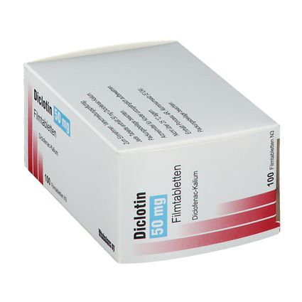 Diclotin 50 mg 100 St mit dem E-Rezept kaufen - Shop Apotheke