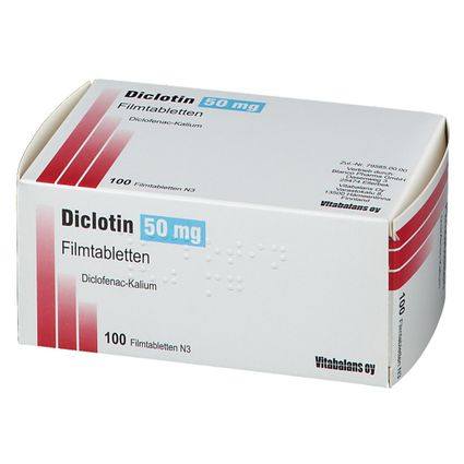 Diclotin 50 mg 100 St mit dem E-Rezept kaufen - Shop Apotheke
