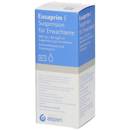 Eusaprim® E Suspension 100 ml mit dem E-Rezept kaufen - Shop Apotheke