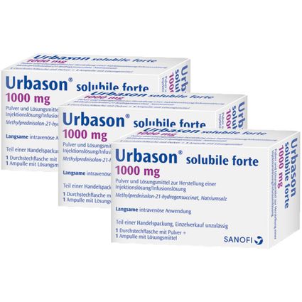 Urbason® solubile forte 1000 mg 3 St mit dem E-Rezept kaufen - Shop ...