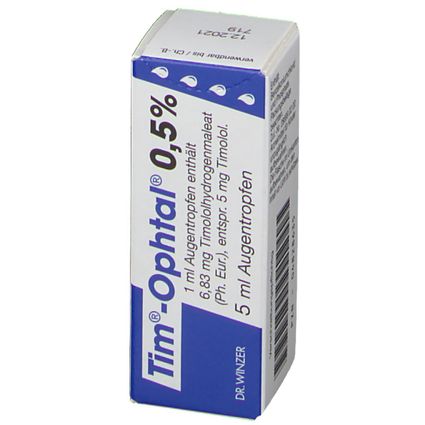 Tim®-Ophtal® 0,5 % 5 ml mit dem E-Rezept kaufen - Shop Apotheke