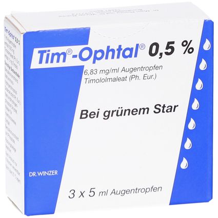 Tim®-Ophtal® 0,5 % 3x5 ml mit dem E-Rezept kaufen - Shop Apotheke