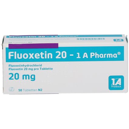 Fluoxetin 20 1A Pharma® 50 St mit dem E-Rezept kaufen - Shop Apotheke