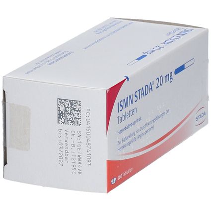 ISMN STADA® 20 mg 100 St mit dem E-Rezept kaufen - Shop Apotheke