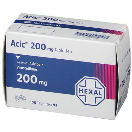 Acic® 200 mg 100 St mit dem E-Rezept kaufen - Shop Apotheke