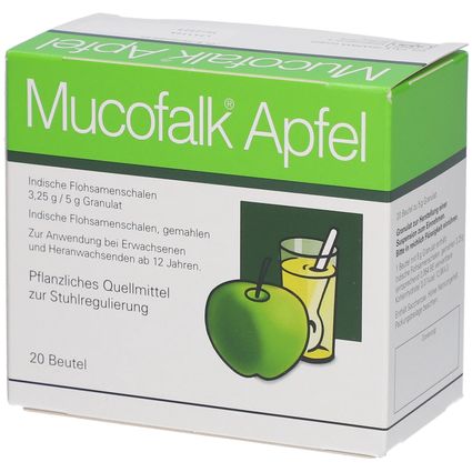 Mucofalk® Apfel Granulat 20 St - Shop Apotheke