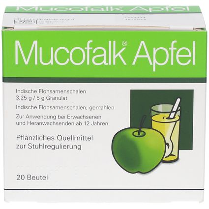 Mucofalk® Apfel Granulat 20 St - Shop Apotheke