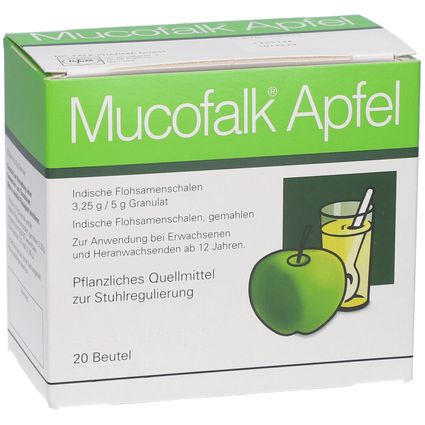 Mucofalk® Apfel Granulat 20 St - Shop Apotheke