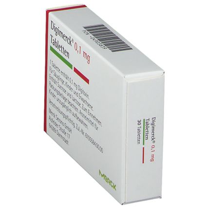 Digimerck® 0,1 mg 30 St mit dem E-Rezept kaufen - Shop Apotheke