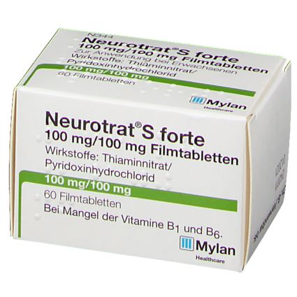 Neurotrat® S forte Filmtabletten 60 St - Shop Apotheke