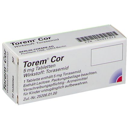 Torem® Cor 50 St mit dem E-Rezept kaufen - Shop Apotheke