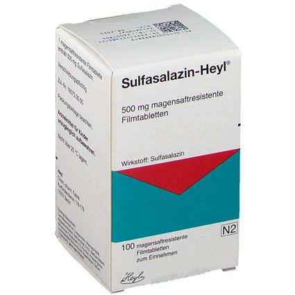 Sulfasalazin-Heyl® 500 mg 100 St mit dem E-Rezept kaufen - Shop Apotheke