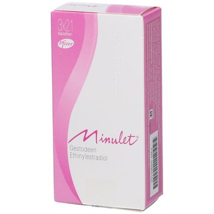 Minulet 3x21 St mit dem E-Rezept kaufen - Shop Apotheke