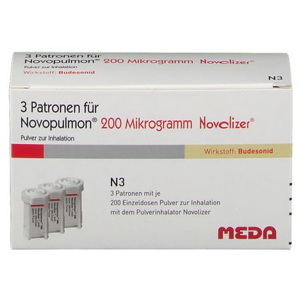 Novopulmon® 200 µg Novolizer® 3 Patronen 3x200 St mit dem E-Rezept ...