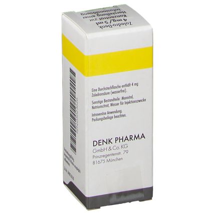 Zoledro-Denk 4 mg/5 ml 1x5 ml mit dem E-Rezept kaufen - Shop Apotheke
