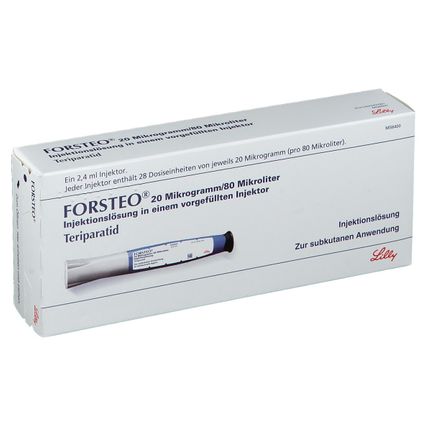 FORSTEO® 20 µg/80 µl 1 St mit dem E-Rezept kaufen - Shop Apotheke