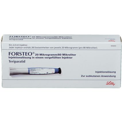 FORSTEO® 20 µg/80 µl 1 St mit dem E-Rezept kaufen - Shop Apotheke