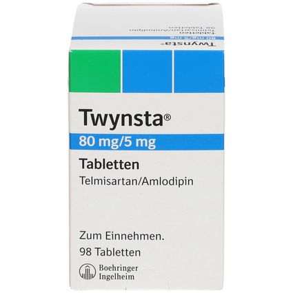 Twynsta® 80 mg/5 mg 98 St mit dem E-Rezept kaufen - Shop Apotheke