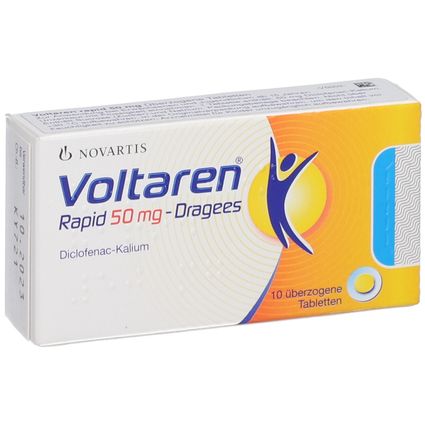 Voltaren Rapid 50 mg 10 St mit dem E-Rezept kaufen - Shop Apotheke
