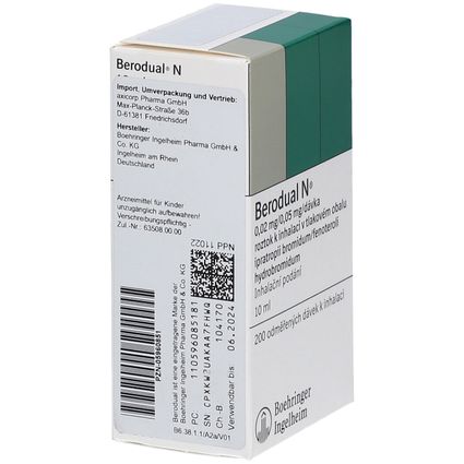 BERODUAL N Dosieraerosol 10 ml mit dem E-Rezept kaufen - Shop Apotheke