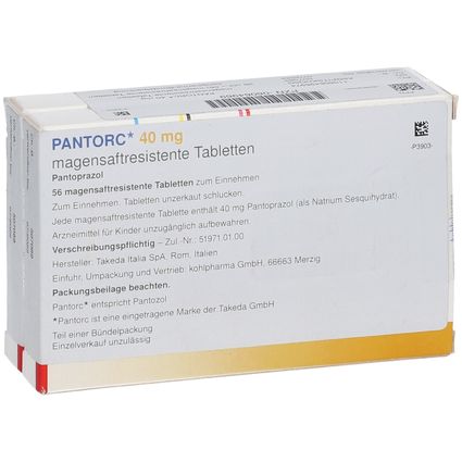 Pantorc 40 mg 98 St mit dem E-Rezept kaufen - Shop Apotheke