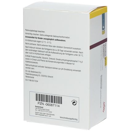 Humalog® Mix25™ 100 Einheiten/ml KwikPen™ 10 St mit dem E-Rezept kaufen ...